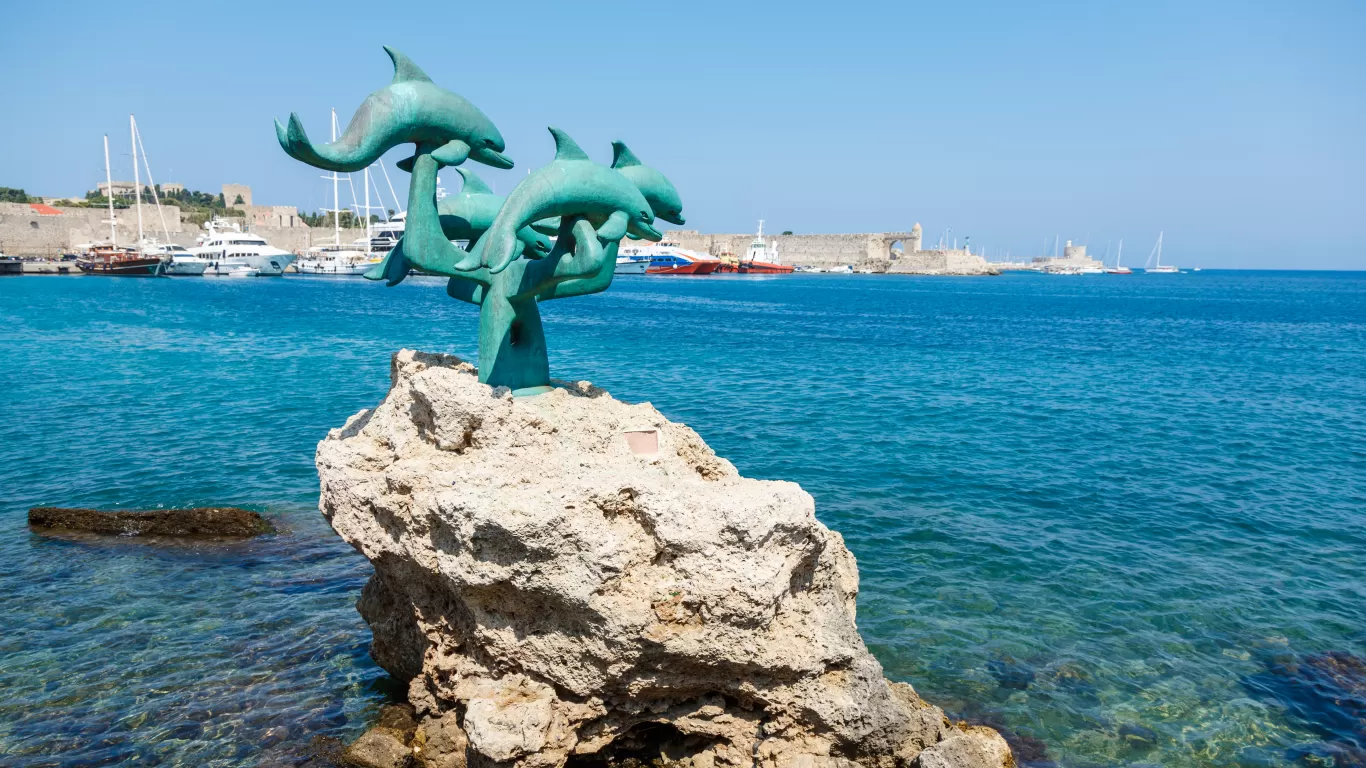 Rodos'dan Symi Turu | Rodos - Kos - Sakız - Midilli - Meis Feribot Bilet - Online Ferry Ticket